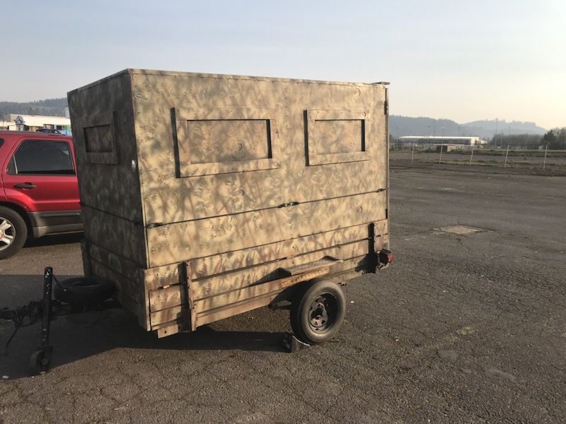 ATV / dirt bike trailer and hunting blind for Sale in Eugene, OR - OfferUp