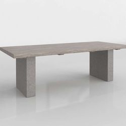 NEVER USED Restoration Hardware CONCRETE PIER RECTANGULAR DINING TABLE for Sale in Las Vegas NV OfferUp