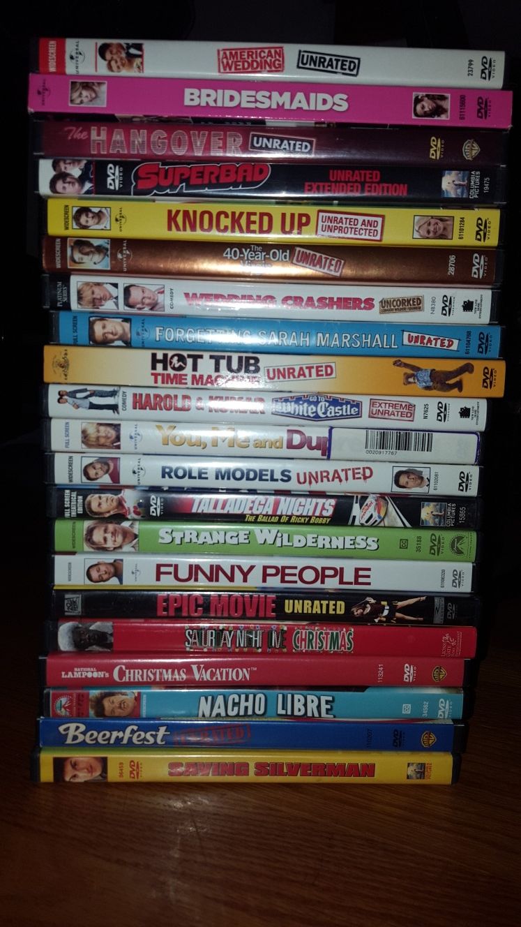 Pile Of Dvds