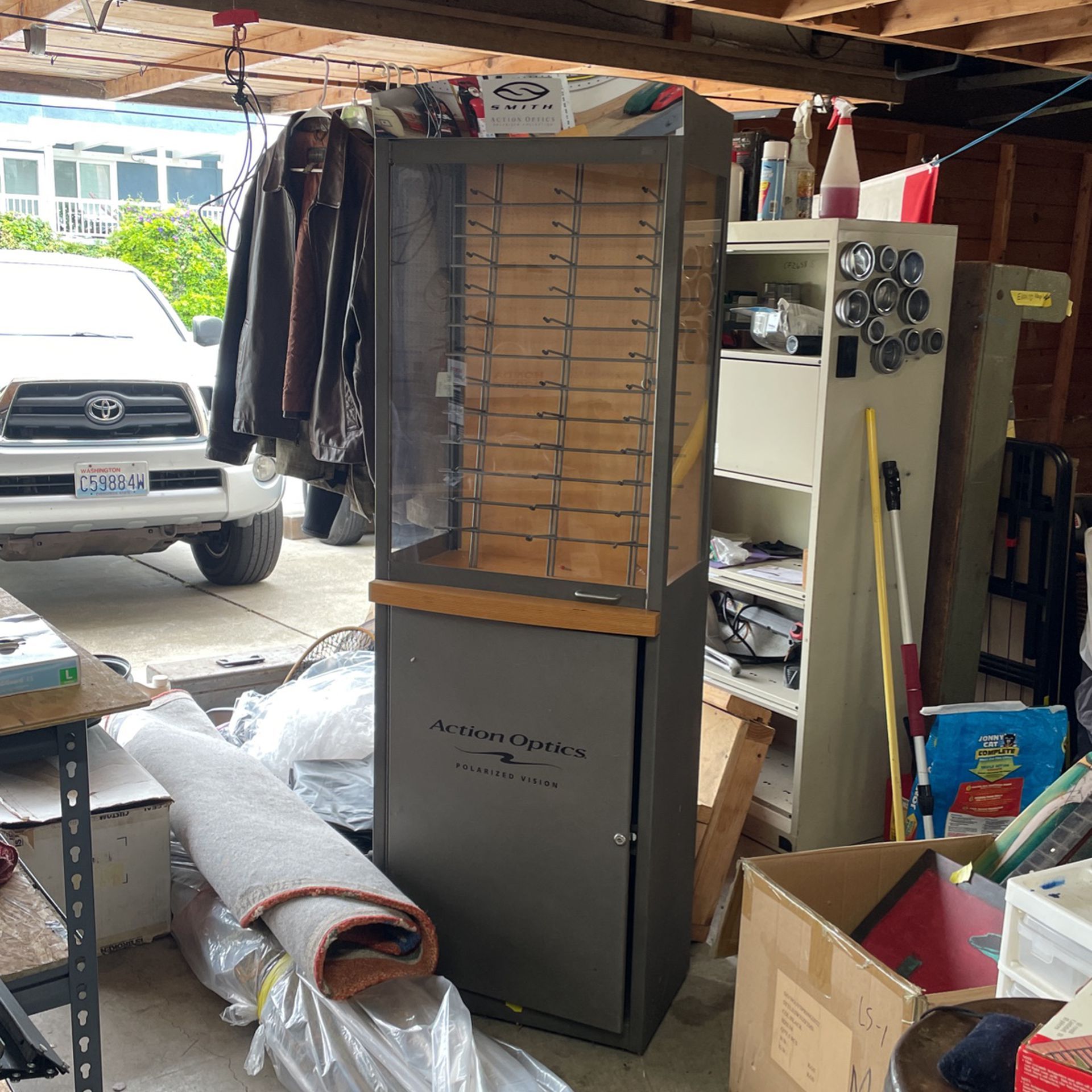 Surf Shop Commercial Lighted Display Cabinet - Smith action Optics for ...