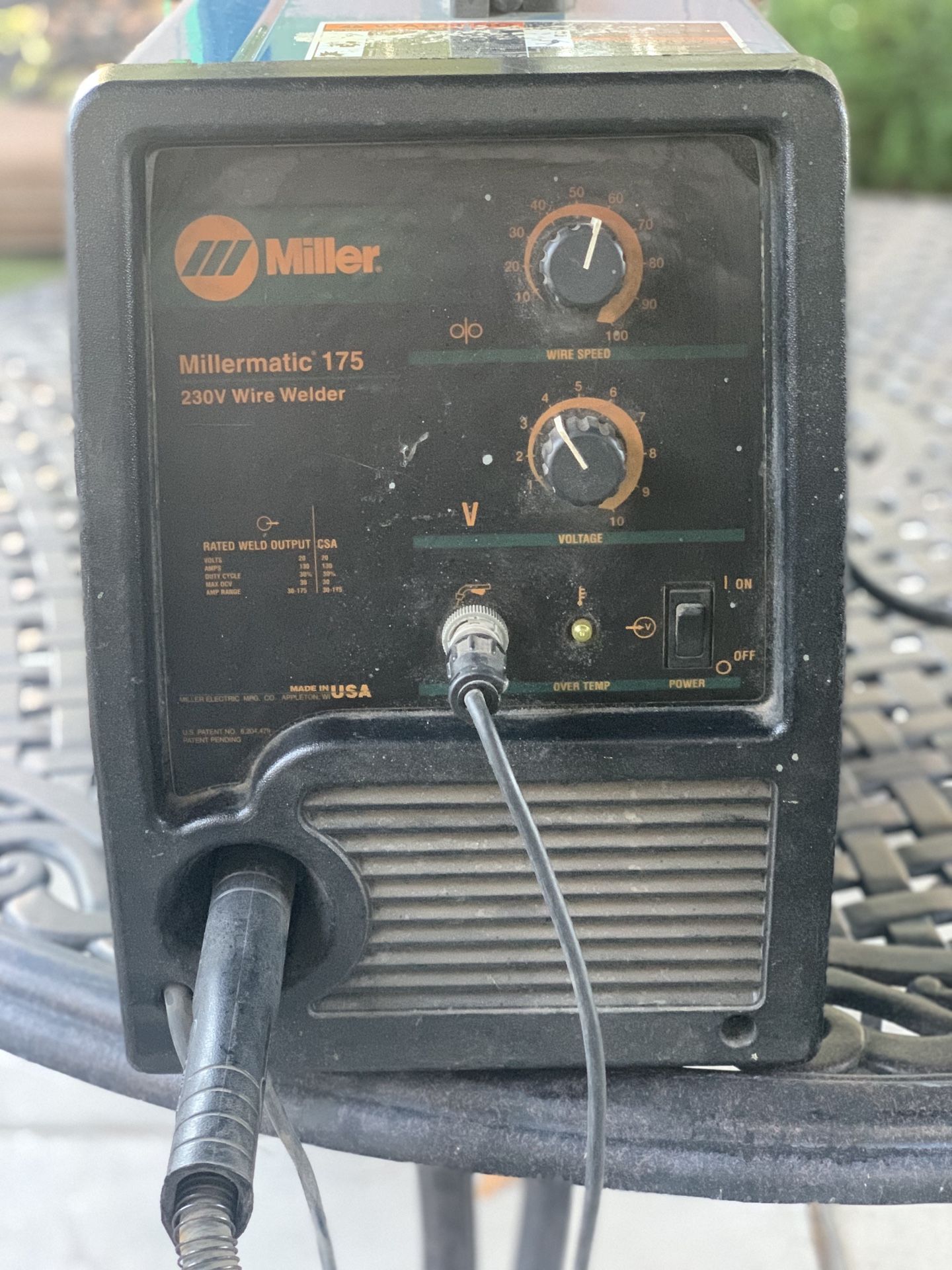 Miller Millermatic 175 wire welder 230 volt for Sale in North Las Vegas ...