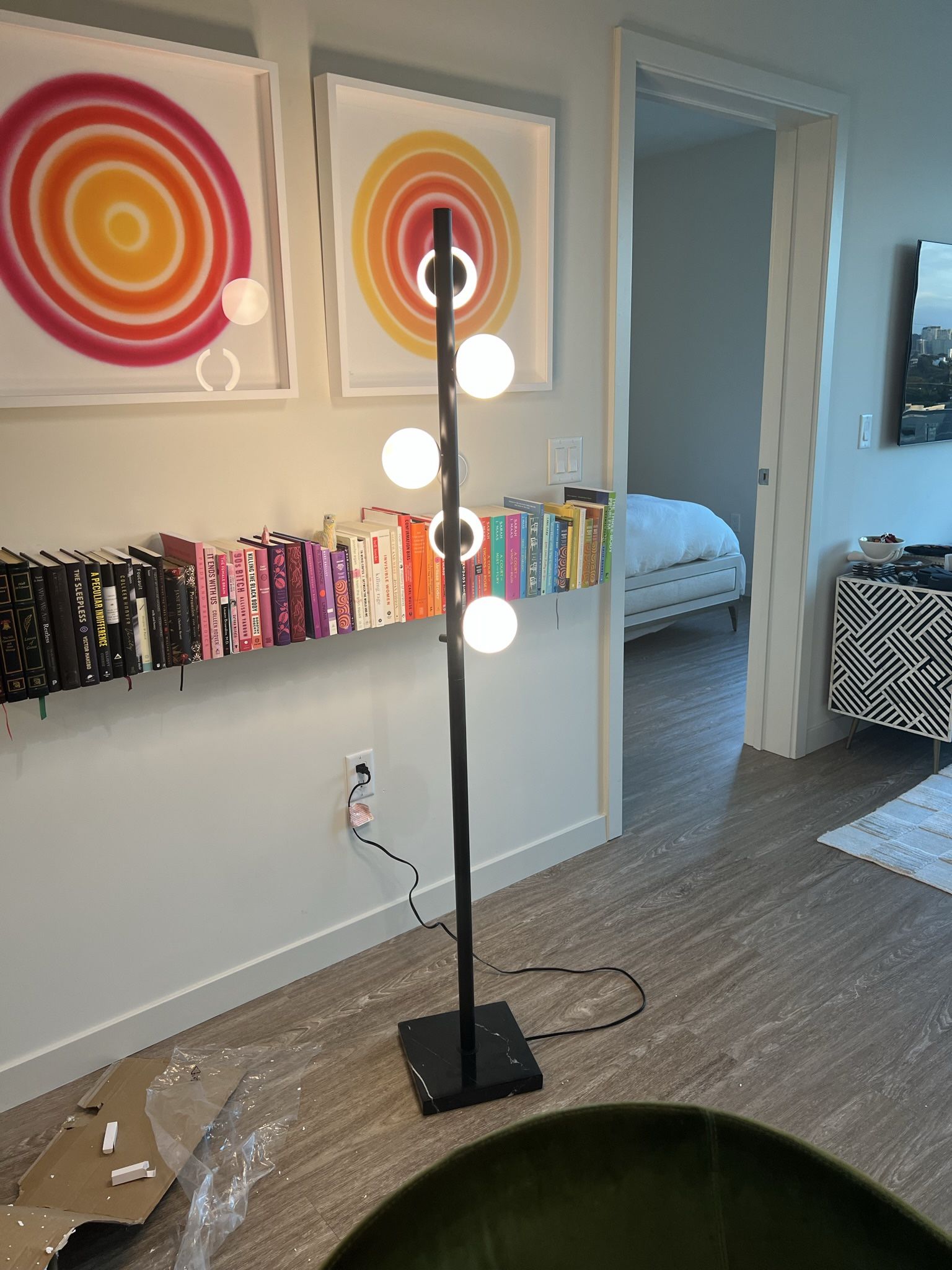 Dimmable Cb2 Globe Floor Lamp for Sale in Los Angeles, CA - OfferUp
