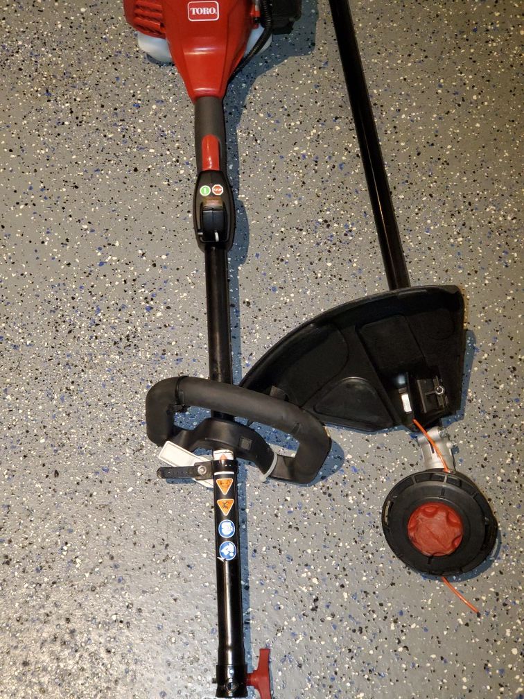 Toro 2-Cycle 25.4cc Attachment Capable Straight Shaft Gas String ...