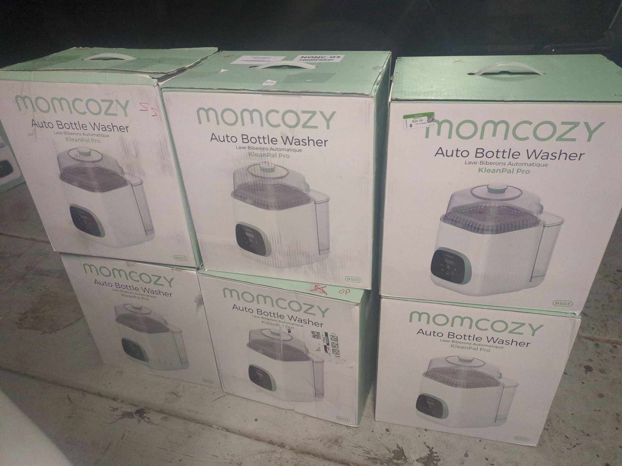New Unopened Momcozy KleanPal Pro Baby Bottle Washer Sterilizer Dryer ...