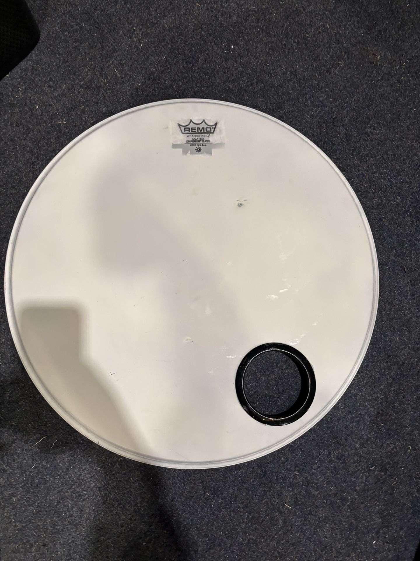 Remo Weatherking Coated Emperor 22 Resonant Bass Drum Head for Sale in ...