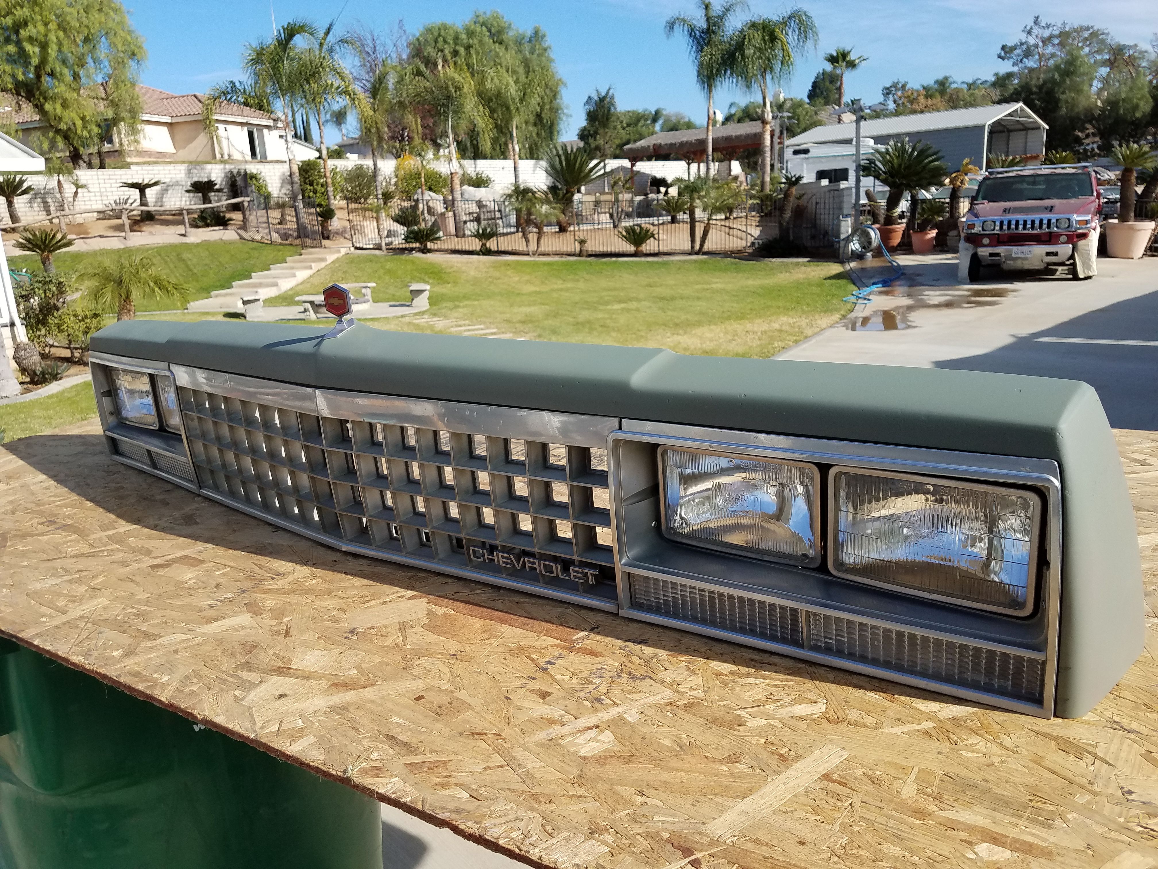 82-87 El Camino complete header panel 78-81 Malibu updated to newer ...