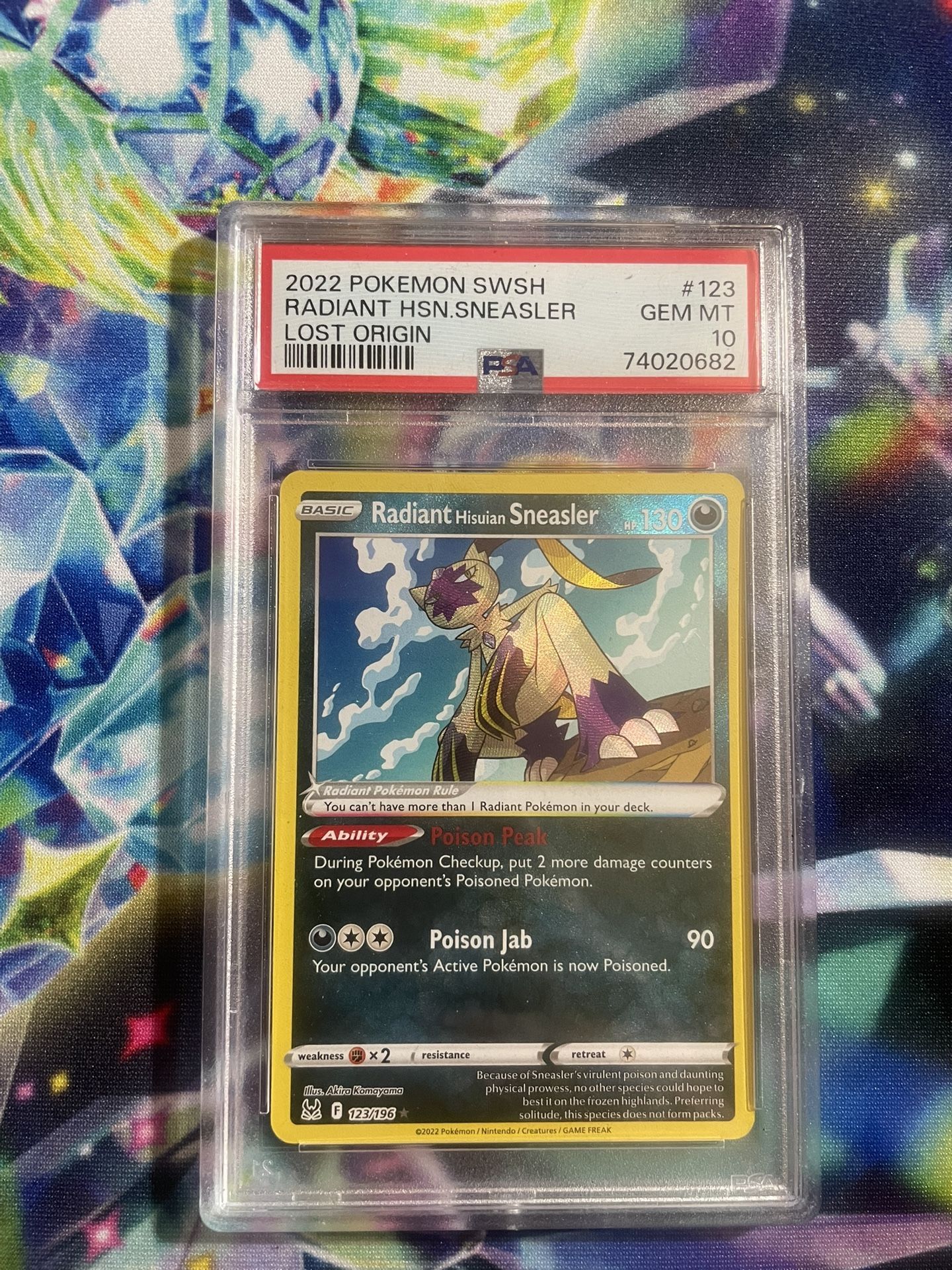 2022 Pokemon SWSH Radiant HSN Sneasler for Sale in Hesperia, CA - OfferUp