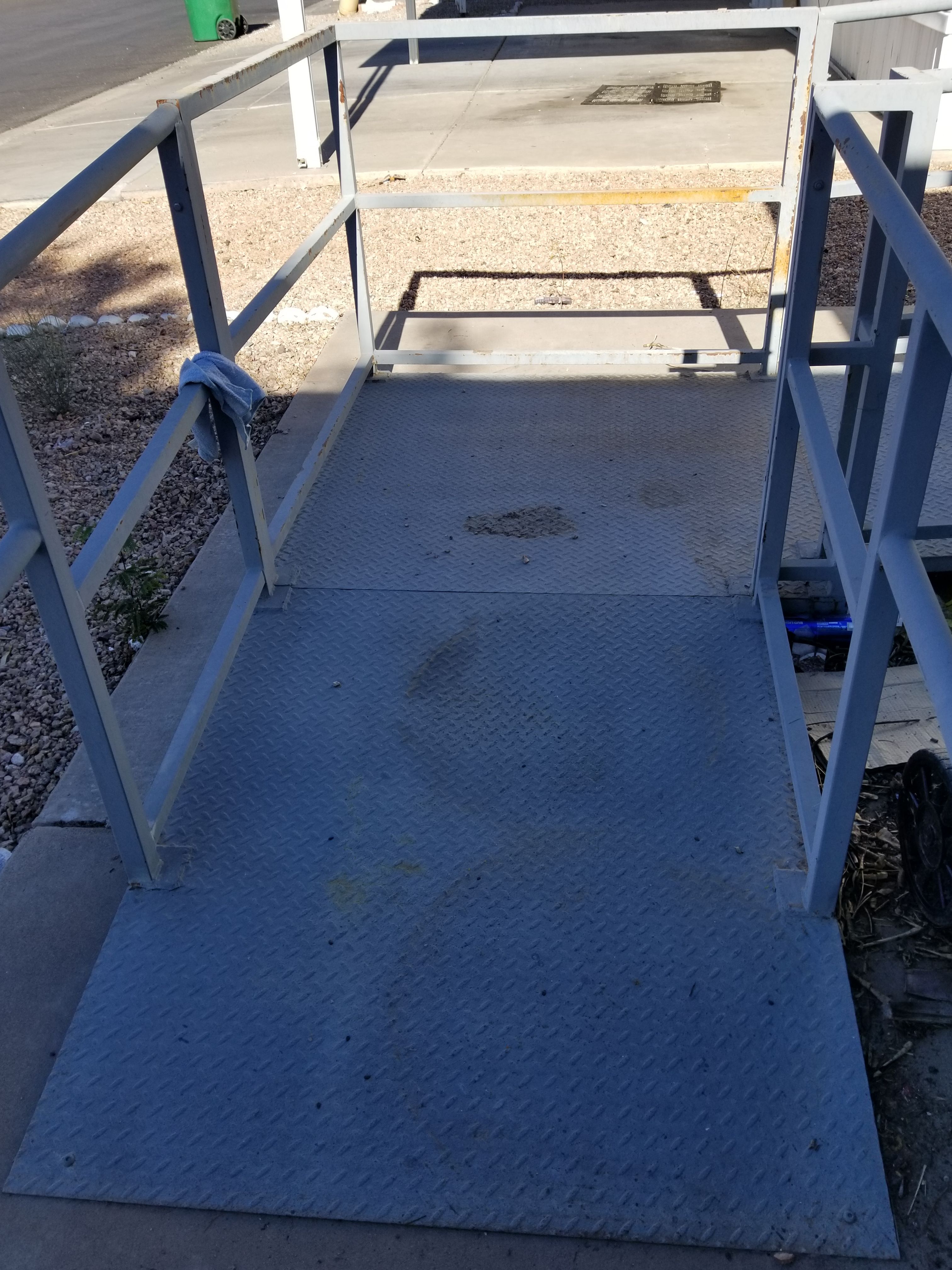 50 ft wheelchair ramp, 13 foot entrance ramp, & 2 foot doorway ramp for ...