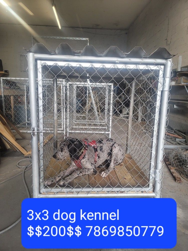 100% Brand New Dog Kennels 200 And Up We Fabricate Any Size for Sale in ...