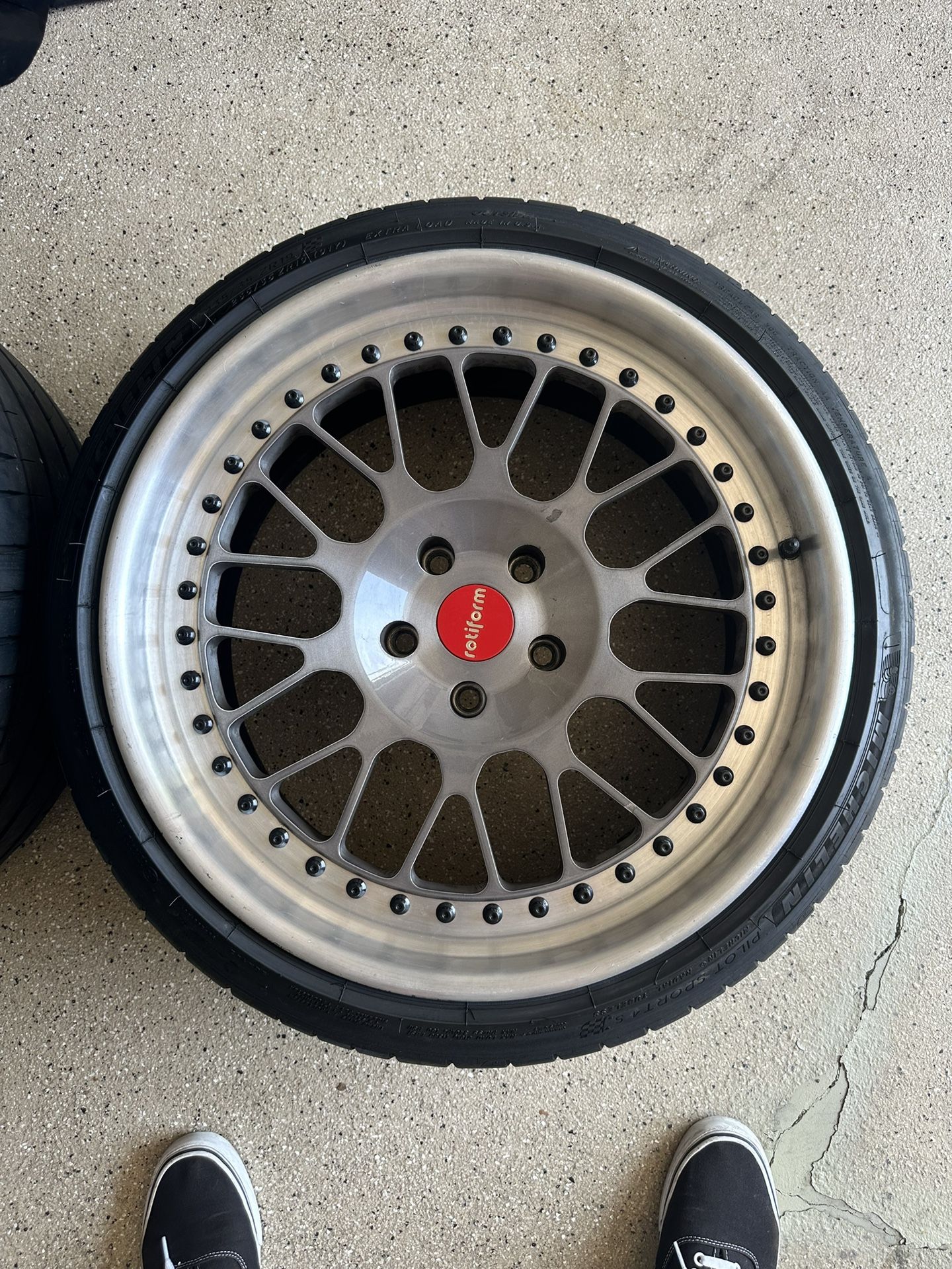 Rotiform LVS 3-Piece Forged 5x120 19x9.5/10.5 for Sale in Anaheim, CA - OfferUp