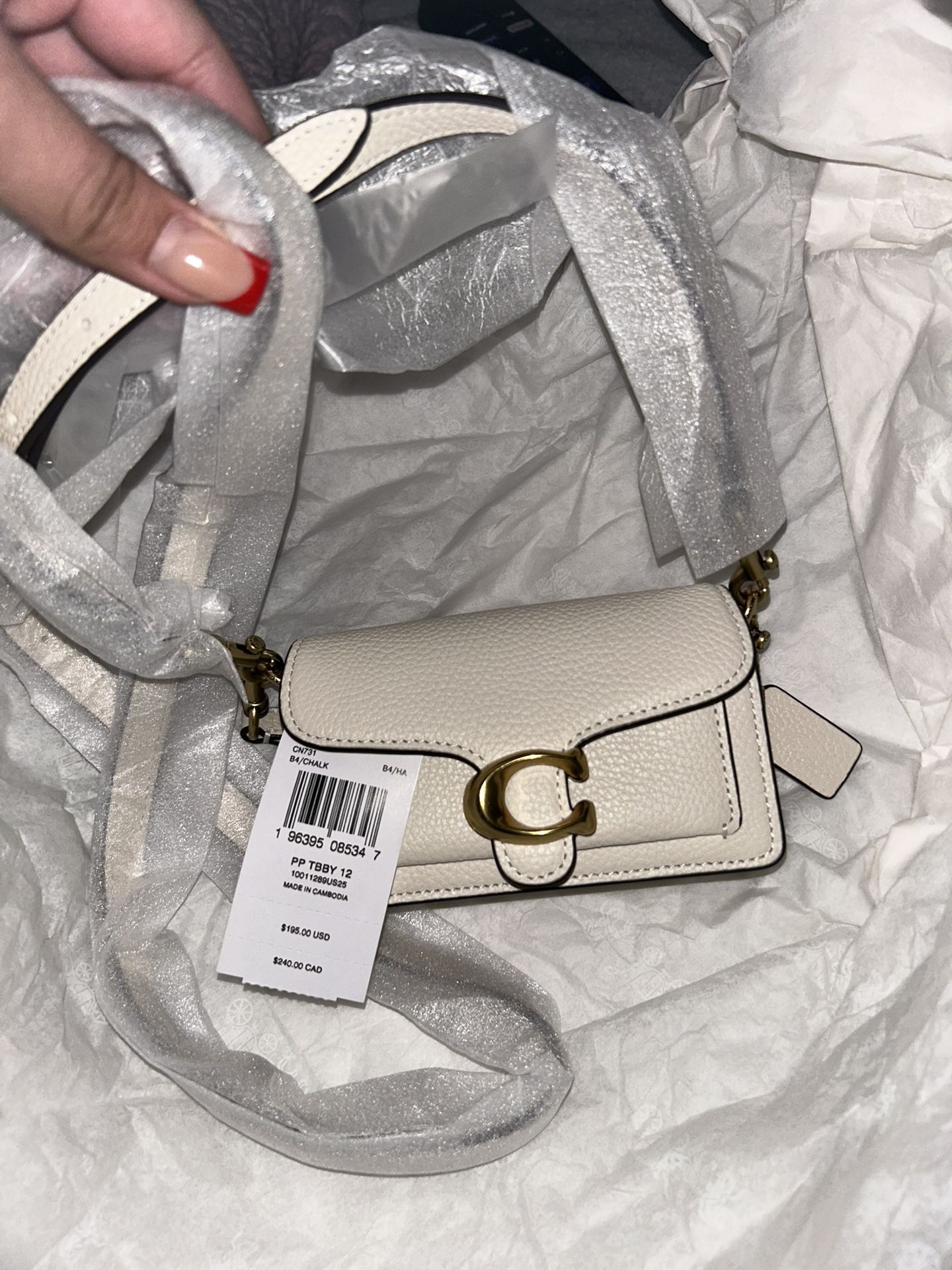 NEW Coach Tabby 12 (Chalk) for Sale in Denver, CO - OfferUp