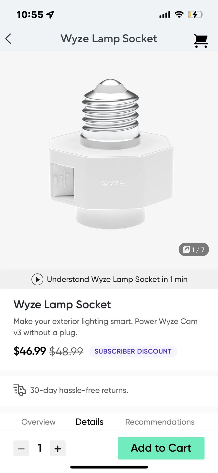 Wyze Cam V3 Brand New With Wyze Lamp Socket!!! for Sale in Sacramento ...