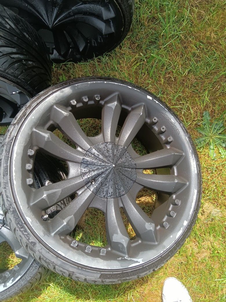 20x8 Jesse James 357 Mag Wheels for Sale in Tacoma, WA - OfferUp