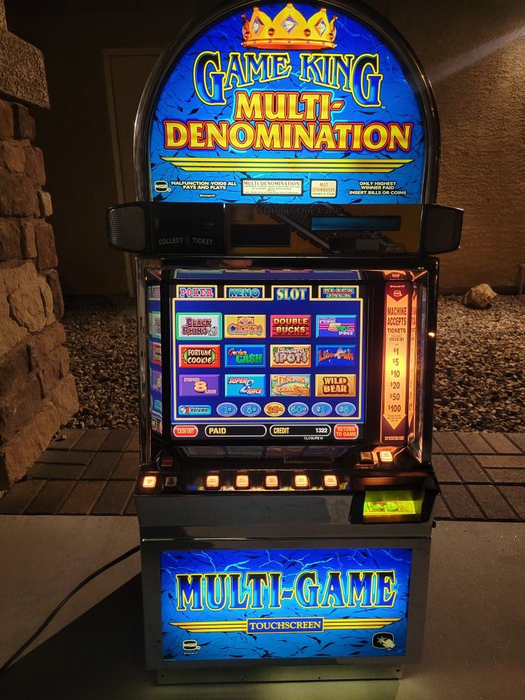 Slot Machine IGT Game King Multigame Video Poker Keno Slots Blackjack ...