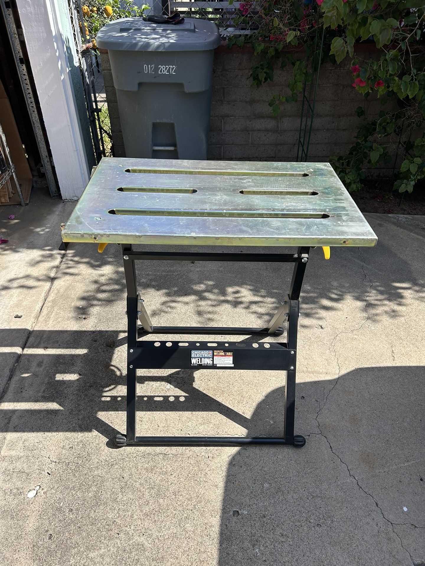 Chicago Electric Adjustable Steel Welding Table Quantity 2 for Sale in La Mesa CA OfferUp
