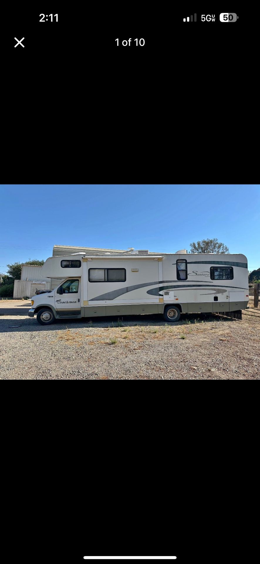 Ford Rv 31 ft coachman Santara for Sale in Lakeside, CA - OfferUp