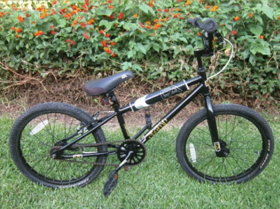 FREE AGENT CHAMP GLOSS BLACK BMX BICYCLE, LIMO, ENFORCER, MAVERICK. for ...