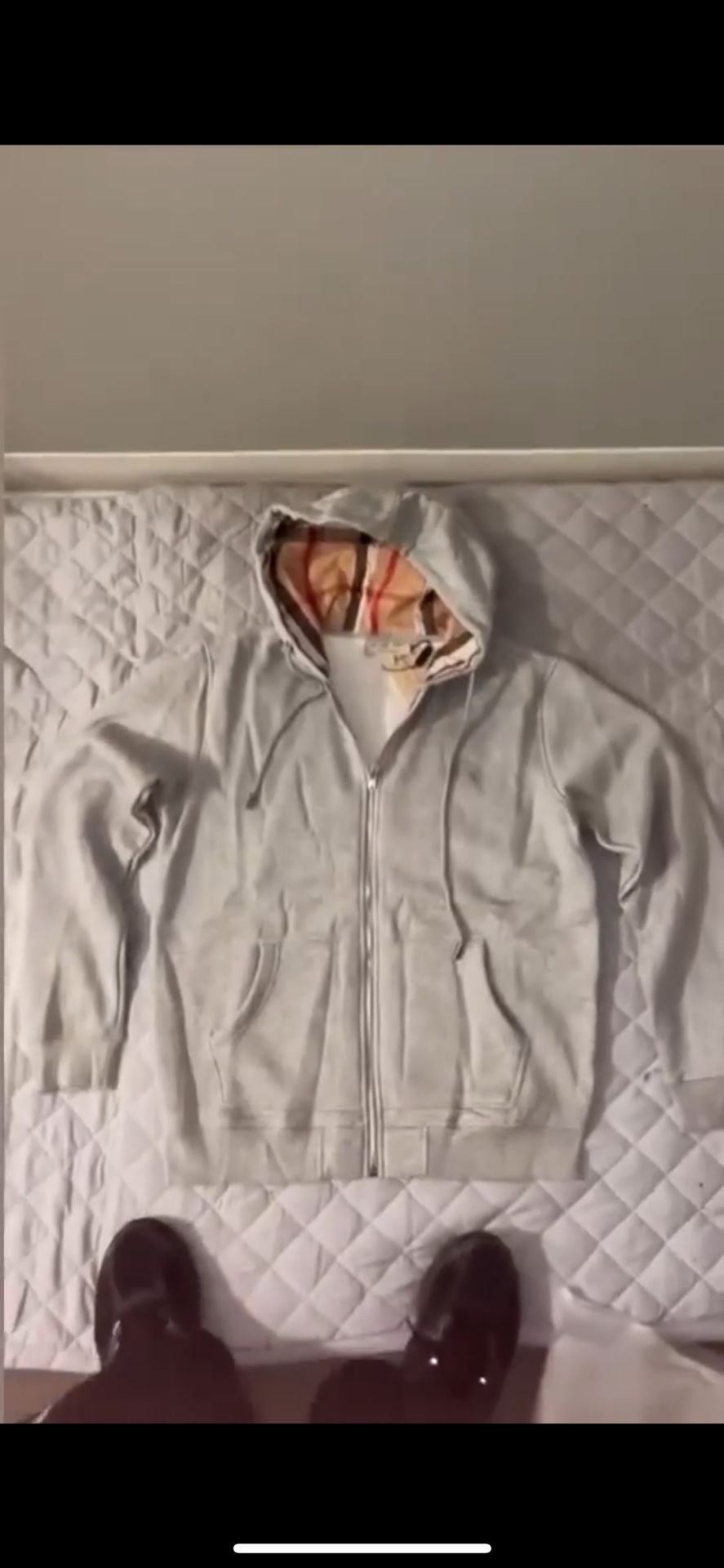 Burberry Zip Up Hoodie for Sale in Los Angeles, CA - OfferUp