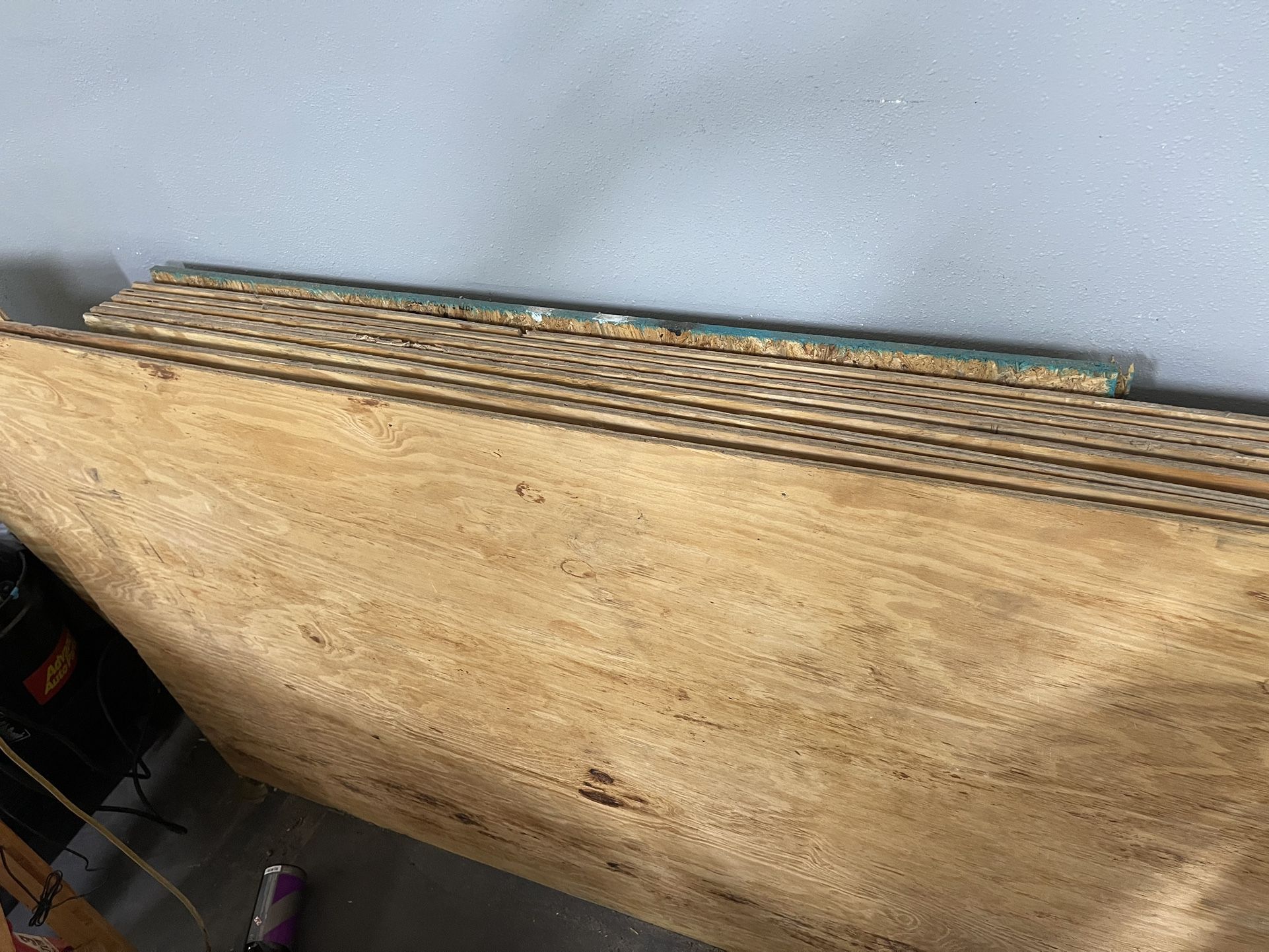 Hurricane Plywood Lot Rtd Sheathing Pine Flat Project Wood Boards for ...