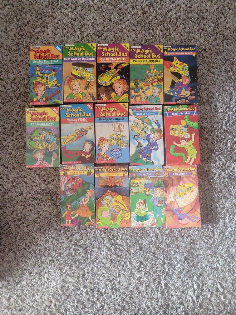 Magic School Bus Inside Ralphie Vhs