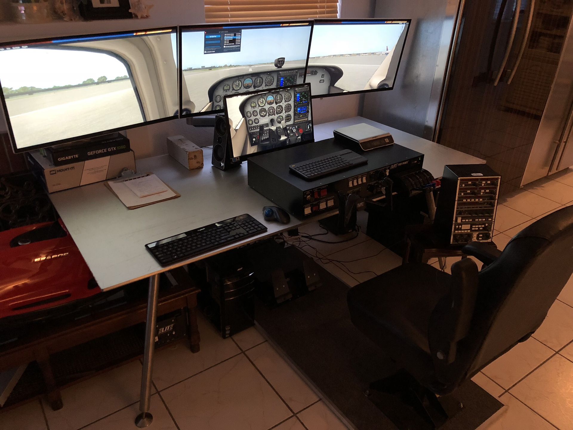 Elite PI 135 simulator get flight hours! Dell asus i7 for Sale in Miami ...
