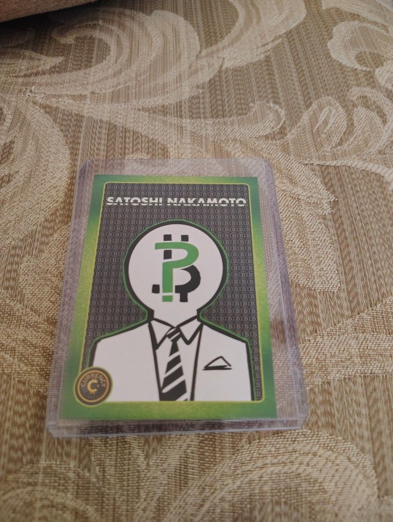 Satoshi Nakamoto Cardsmiths Card#3 for Sale in Las Vegas, NV - OfferUp