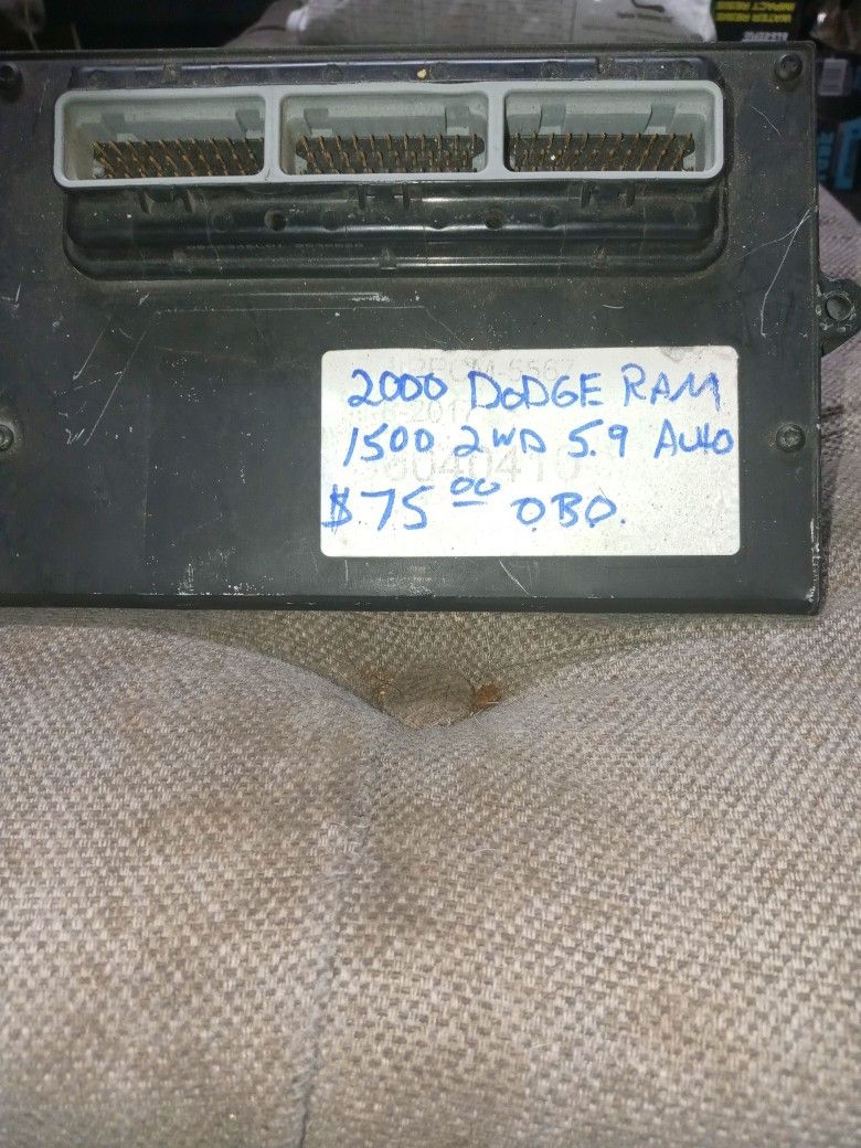 2000 Dodge Ram 1500 2 Wheel Drive 5.9 Computer for Sale in Phoenix, AZ ...