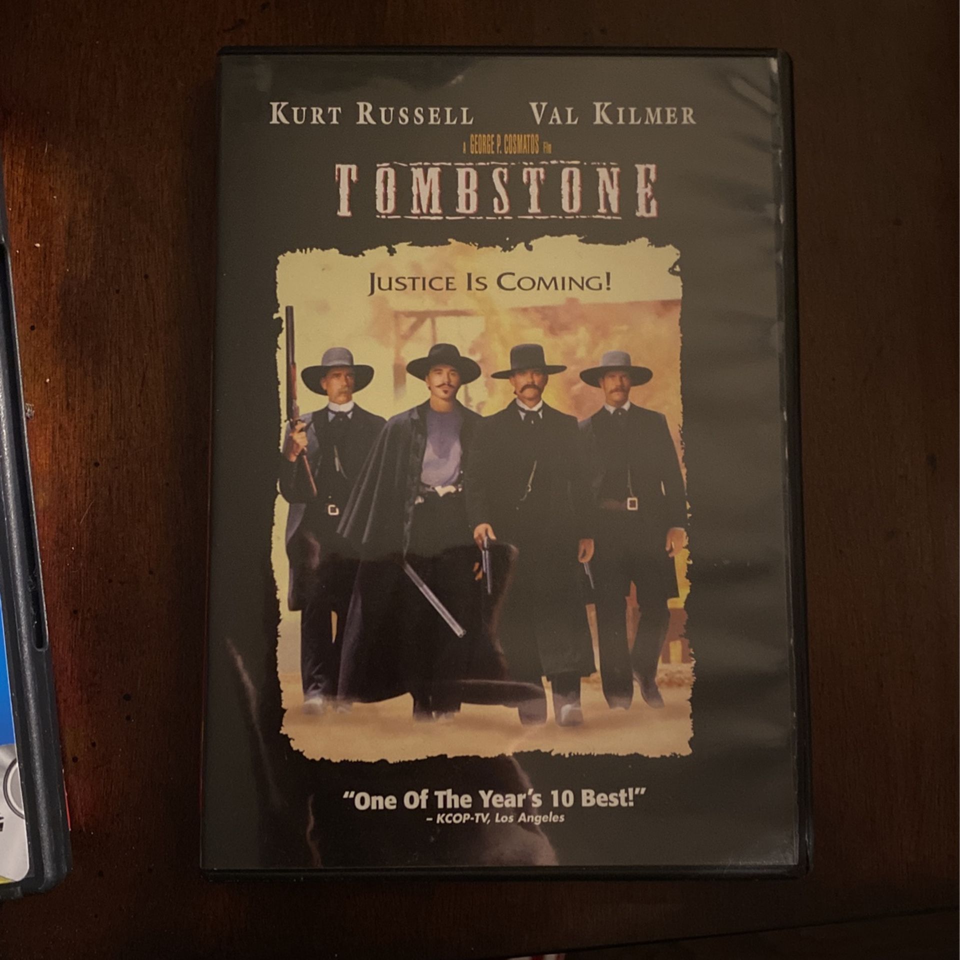 Tombstone Dvd Cover