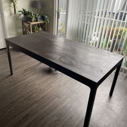 IKEA Dining Table Chairs EKEDALEN Dark Brown for Sale in Los Angeles CA OfferUp