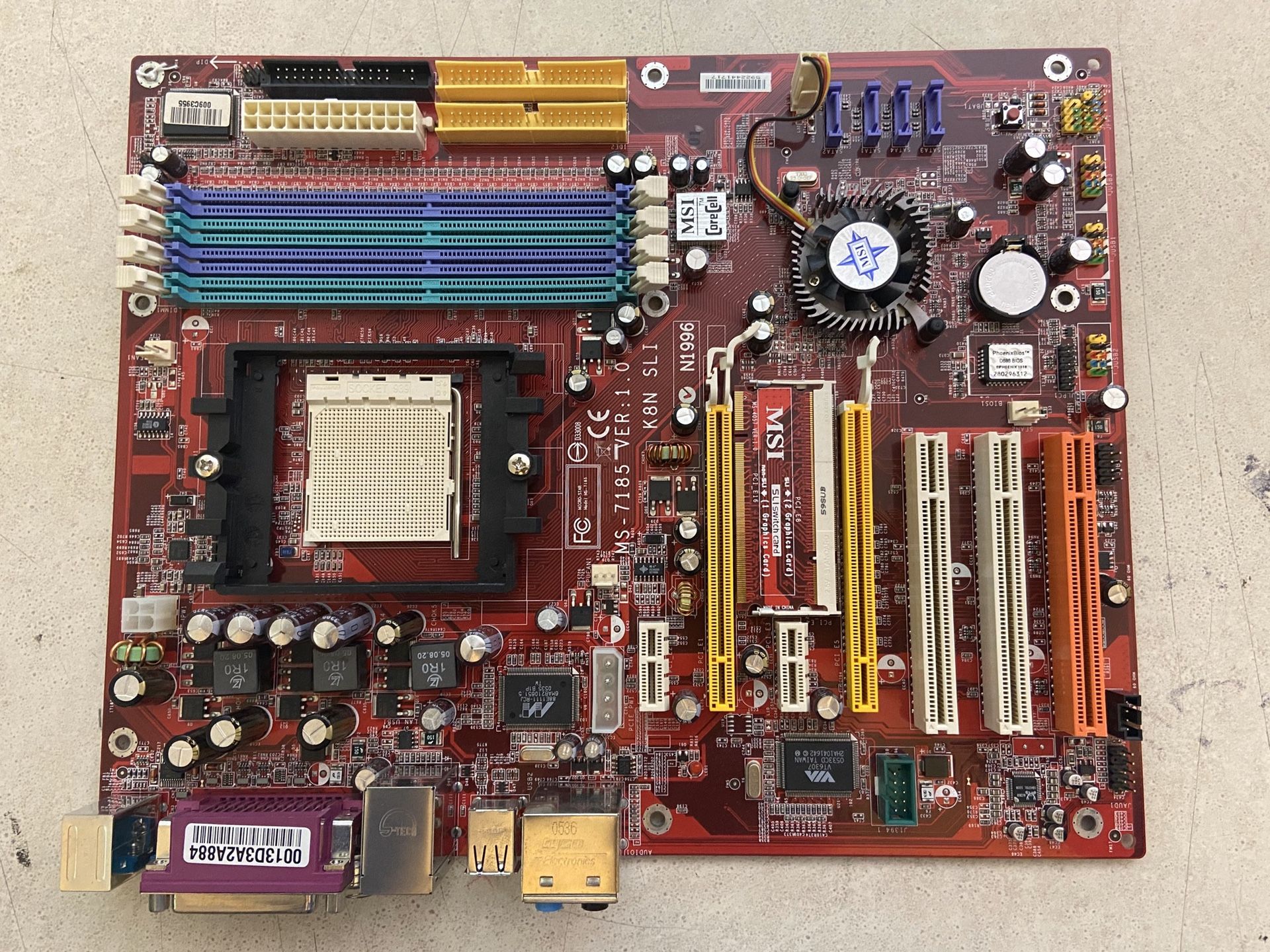 MSI K8N SLI-FI Socket 939 AMD Motherboard for Sale in Mesquite, TX ...