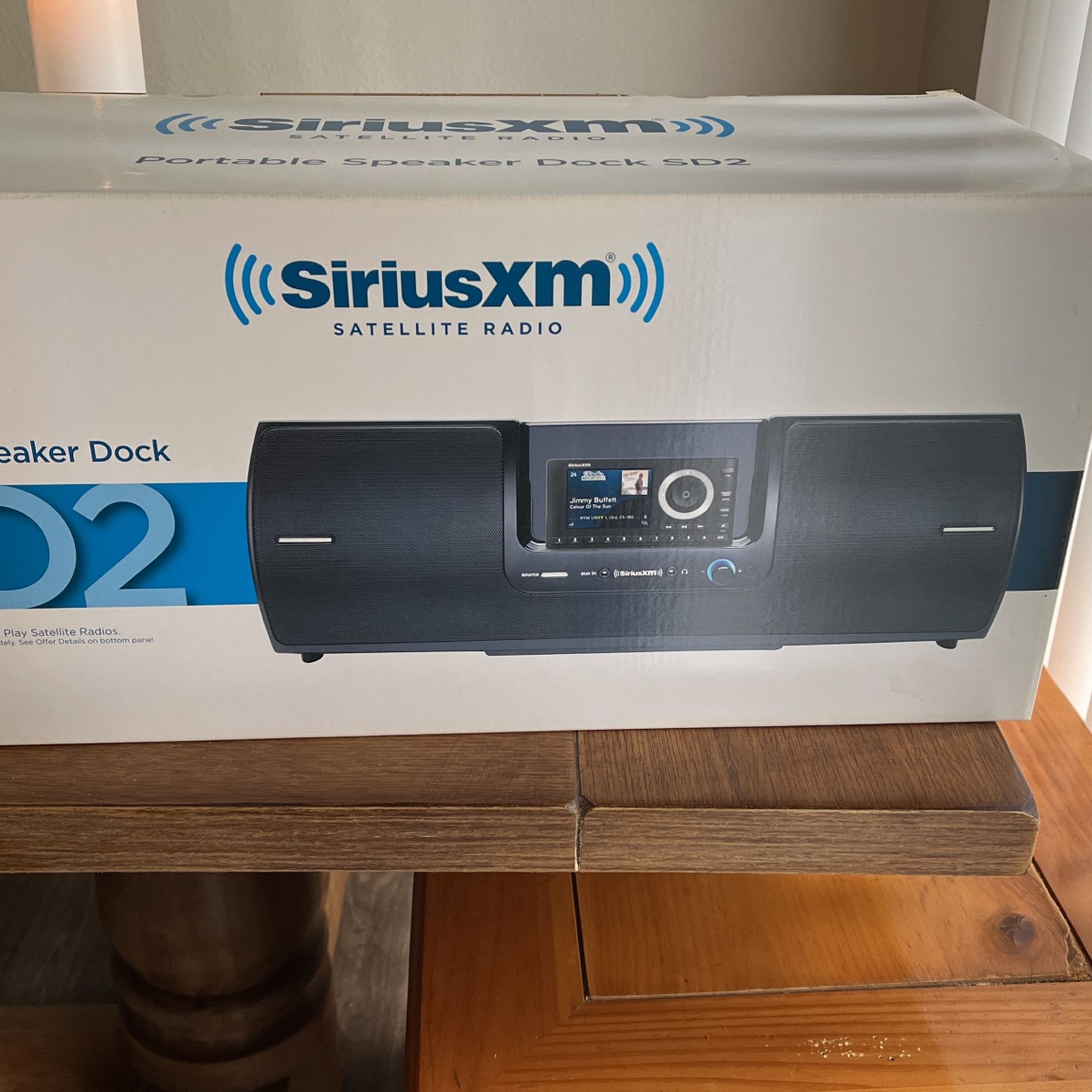 SiriusXM Satellite Radio Portable Speaker Dock SD2 for Sale in Sumner ...