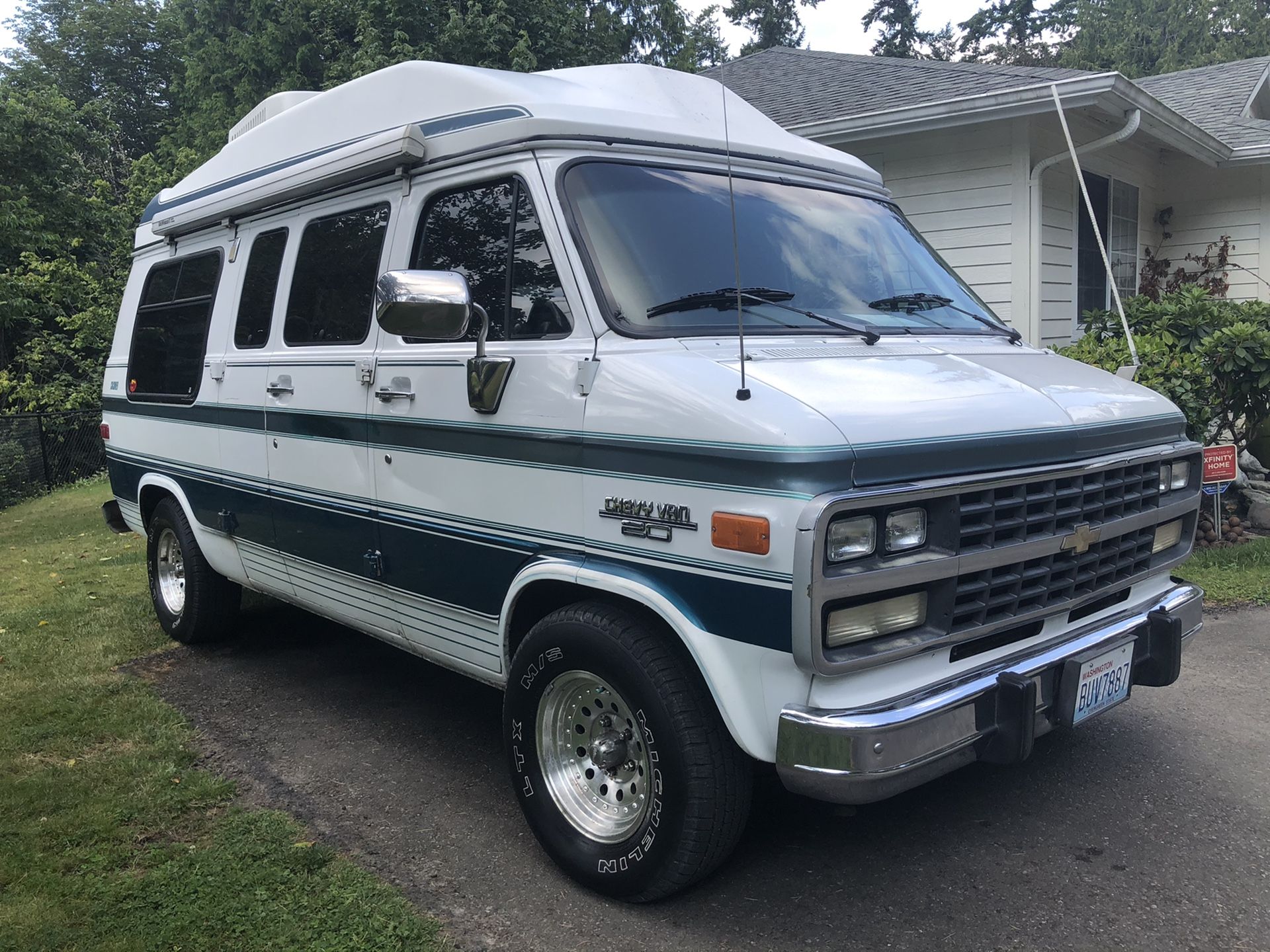 1993 Chevrolet G20 Camper Van built by Coachmen for Sale in Poulsbo, WA ...