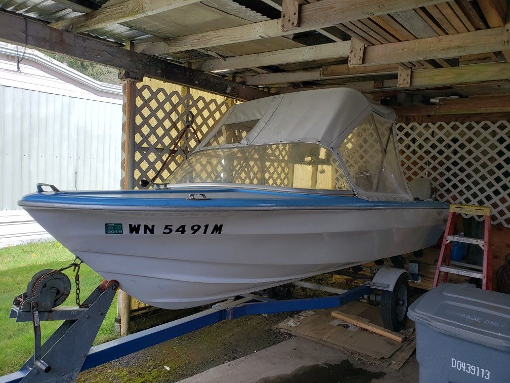 1968 14ft Fiberform Spokane Boat for Sale in Shelton, WA - OfferUp