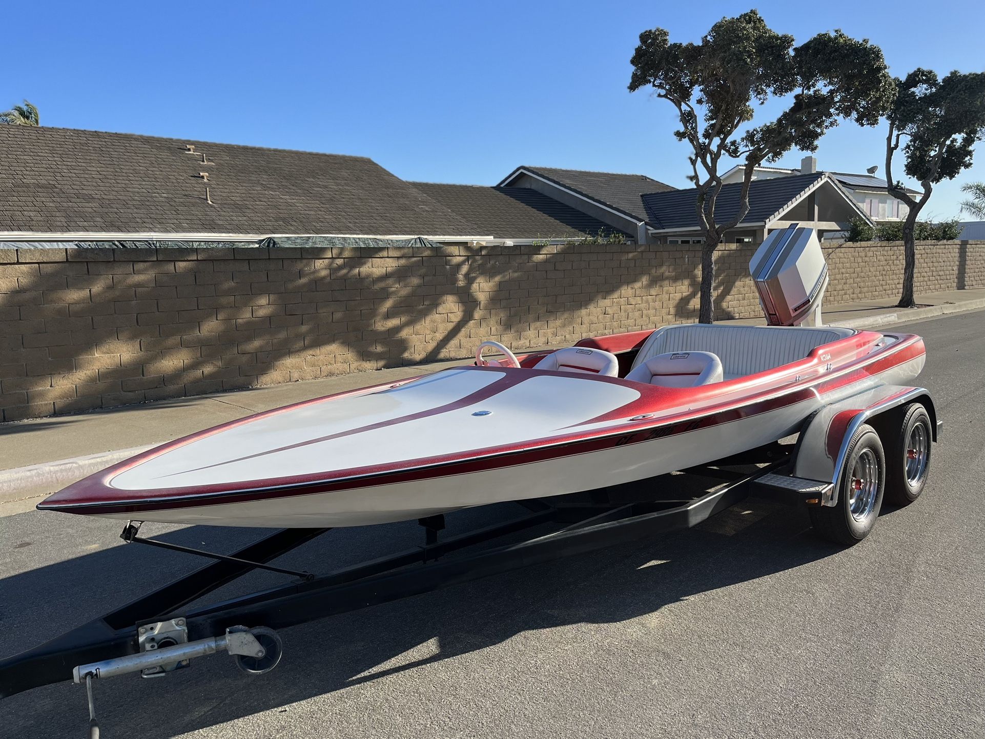 Kona Ski Boat Outboard River Runner for Sale in Huntington Beach, CA ...