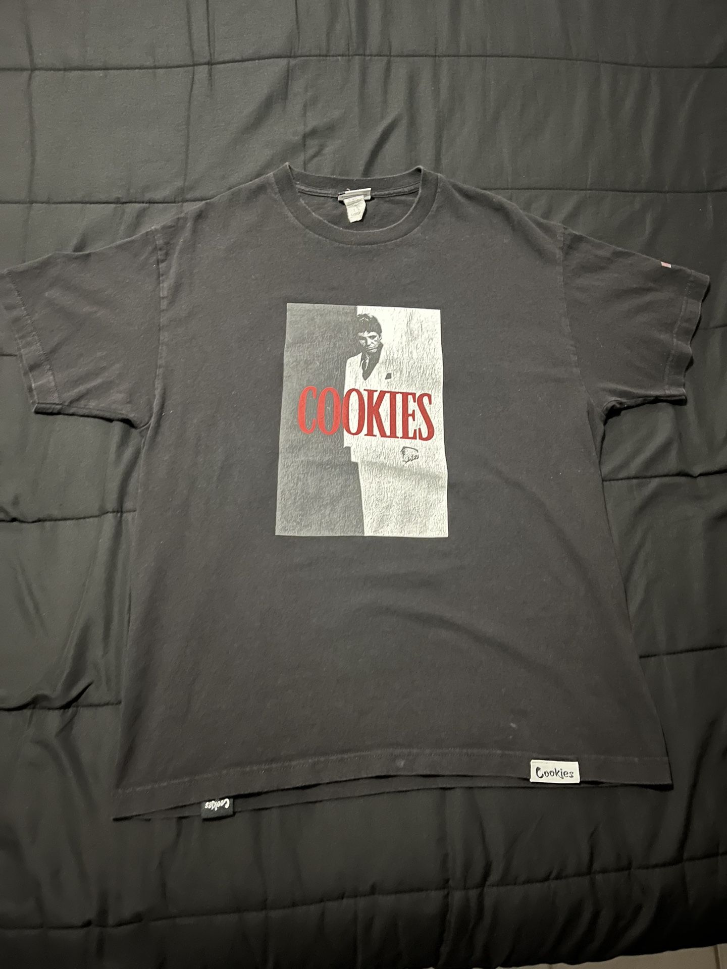 Scarface Cookies Mens Graphic Tee Black Large for Sale in Houston, TX ...