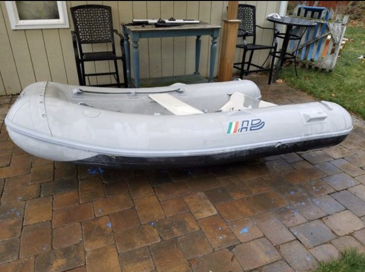 9’ Italian AB Navigo Rigid Inflatable Boat Dinghy RIB for Sale in ...