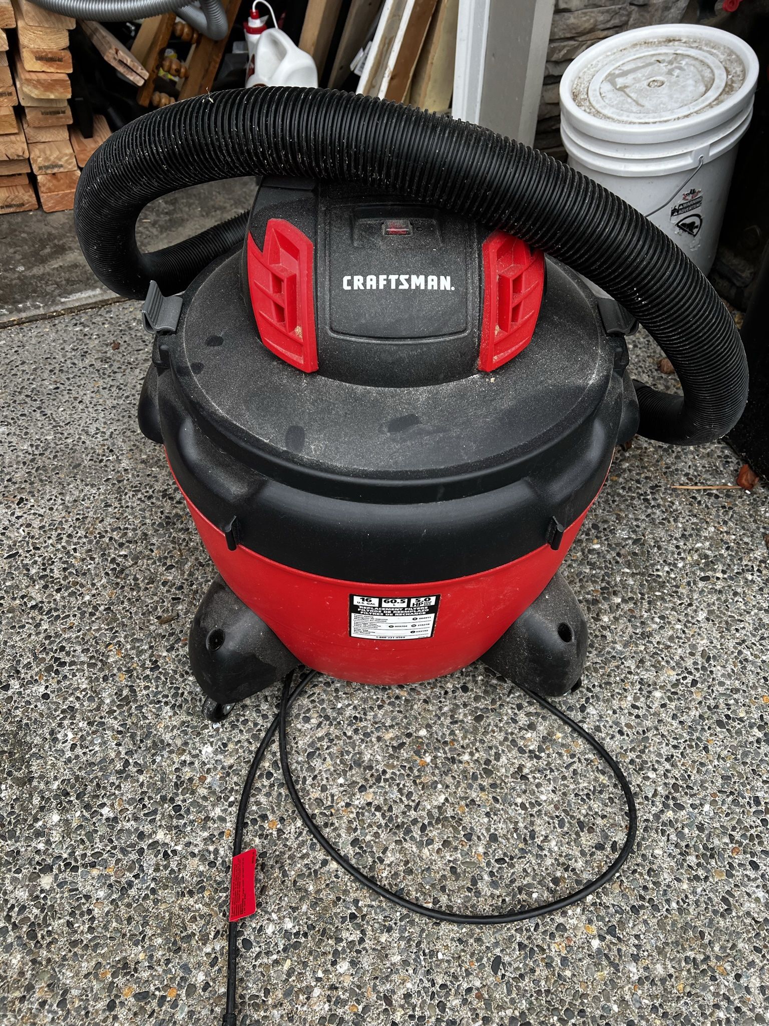 Craftsman Shop Vac Barely Used for Sale in Stanwood, WA - OfferUp