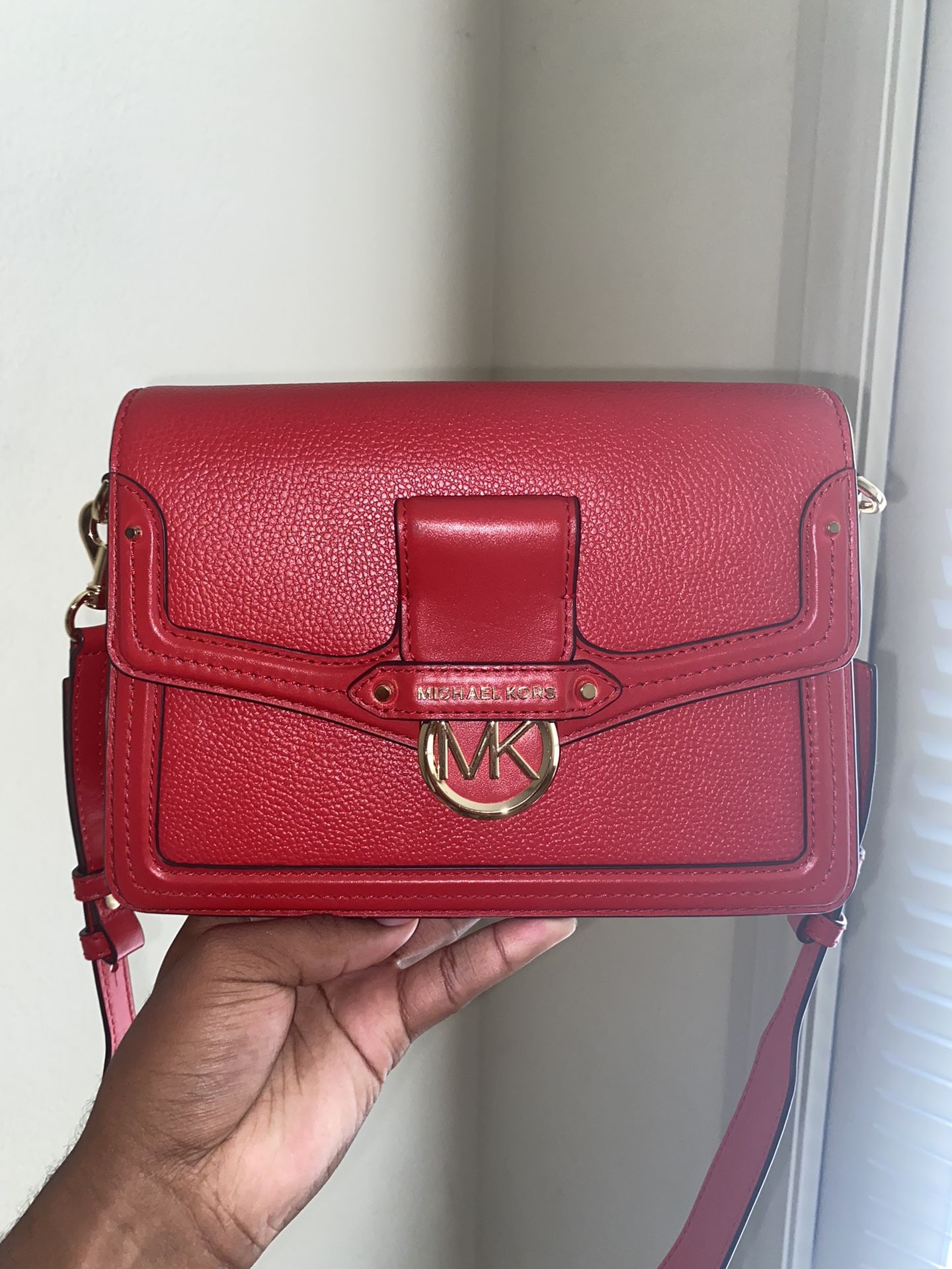 Red Michael Kors Shoulder Bag for Sale in Jacksonville, FL - OfferUp