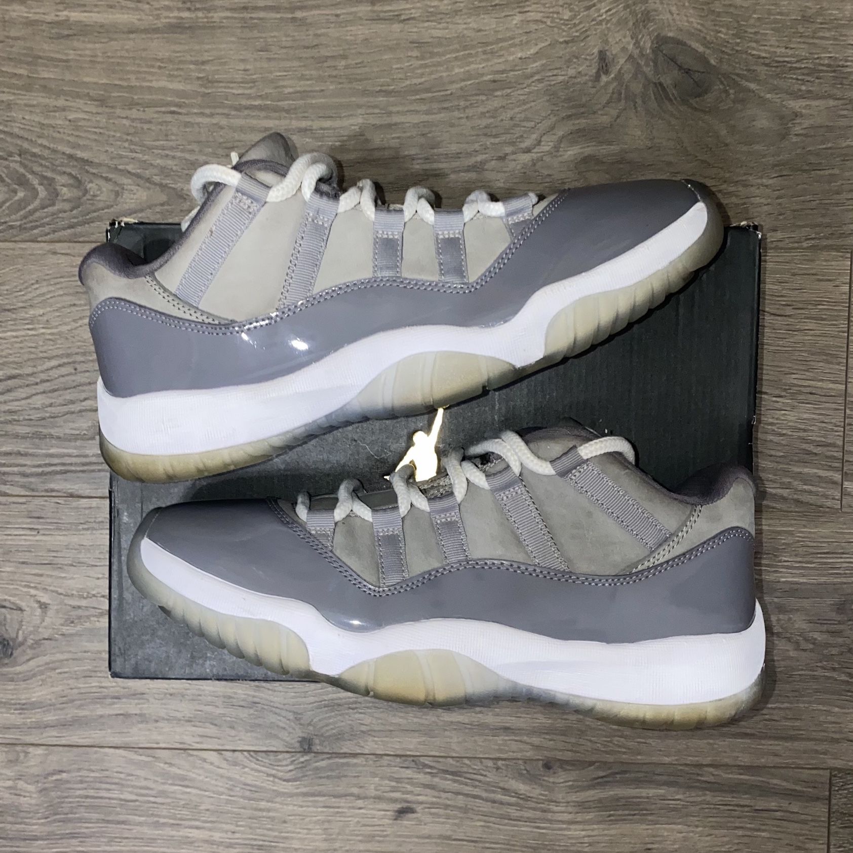 Jordan Cool Grey Low 11s, Size 8.5, USED LIKE NEW W/ OG BOX for Sale in ...