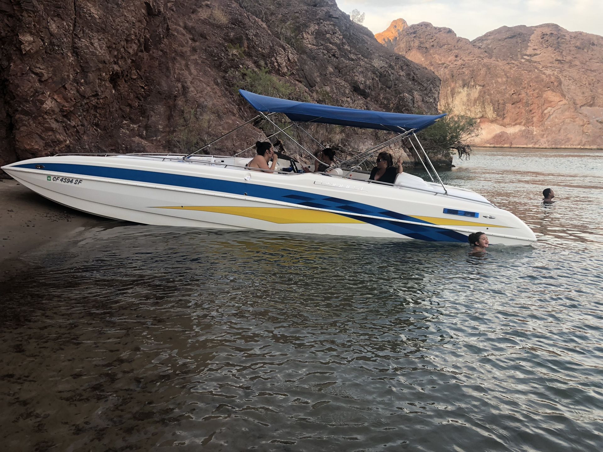 Conquest deck boat new 496 ho new bravo drive for Sale in Rancho ...