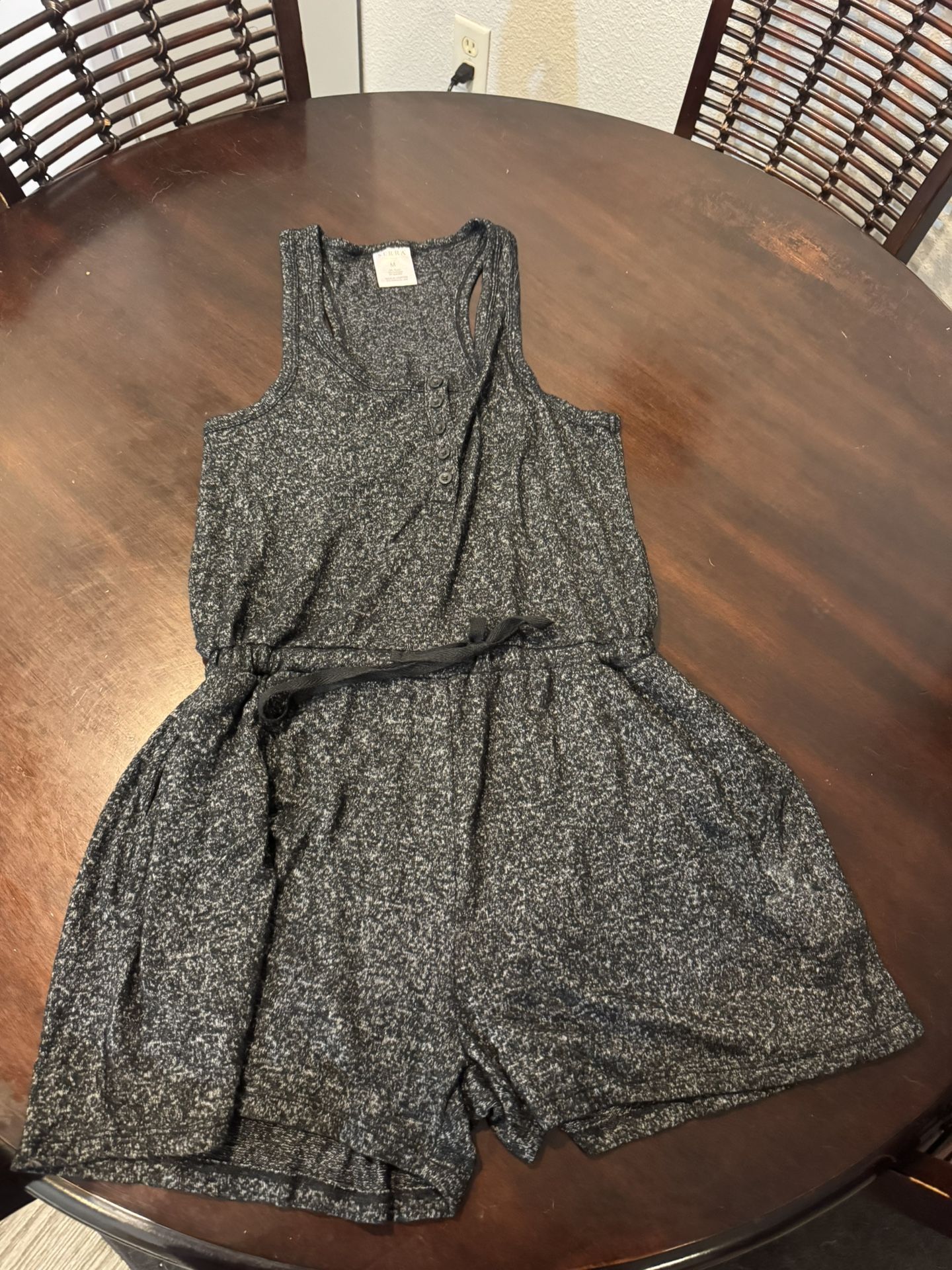 Serra Charcoal Tank Top Romper Size M for Sale in Tempe, AZ - OfferUp