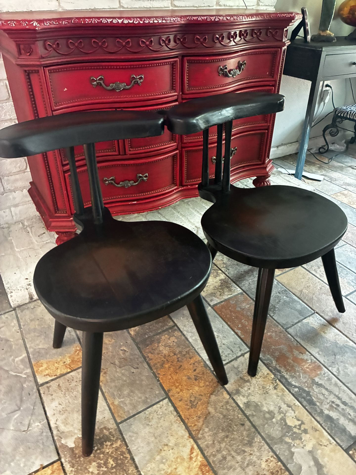 Vintage William Fetner Chairs (78247) Price Is Both for Sale in San ...