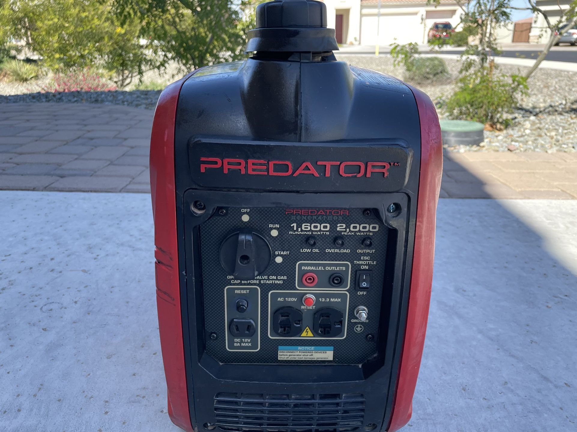 Predator 2000 Inverter Generator for Sale in Litchfield Park, AZ - OfferUp