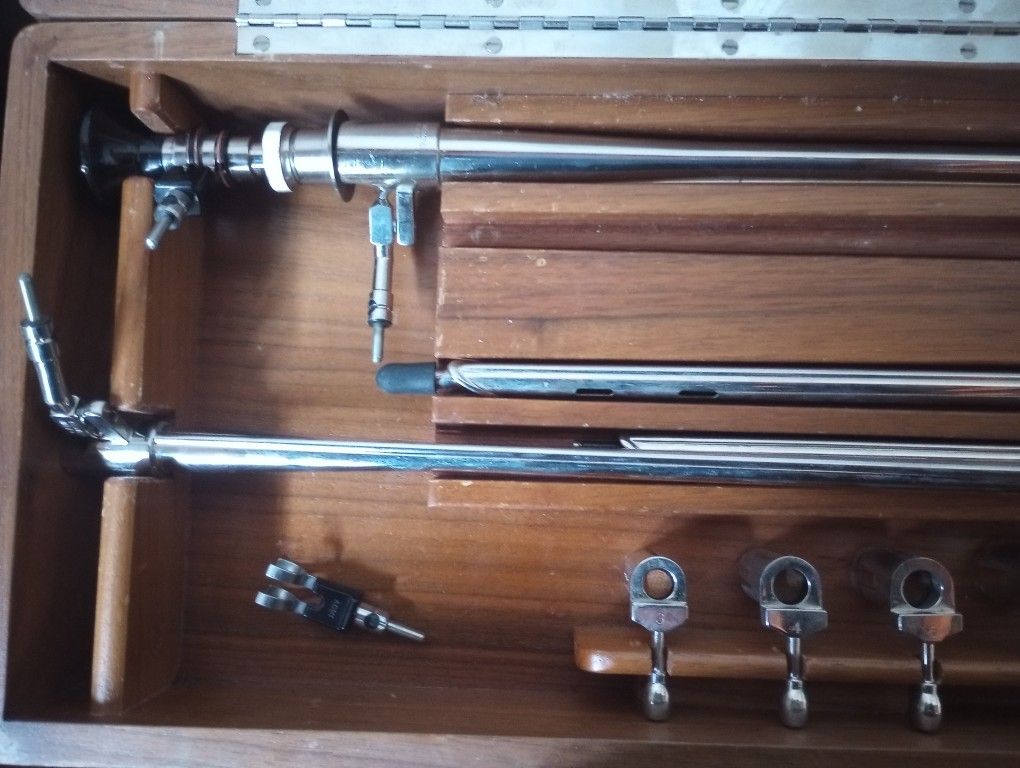 Vintage American Cystoscope Makers Inc. Broyles Optical Bronchoscope ...