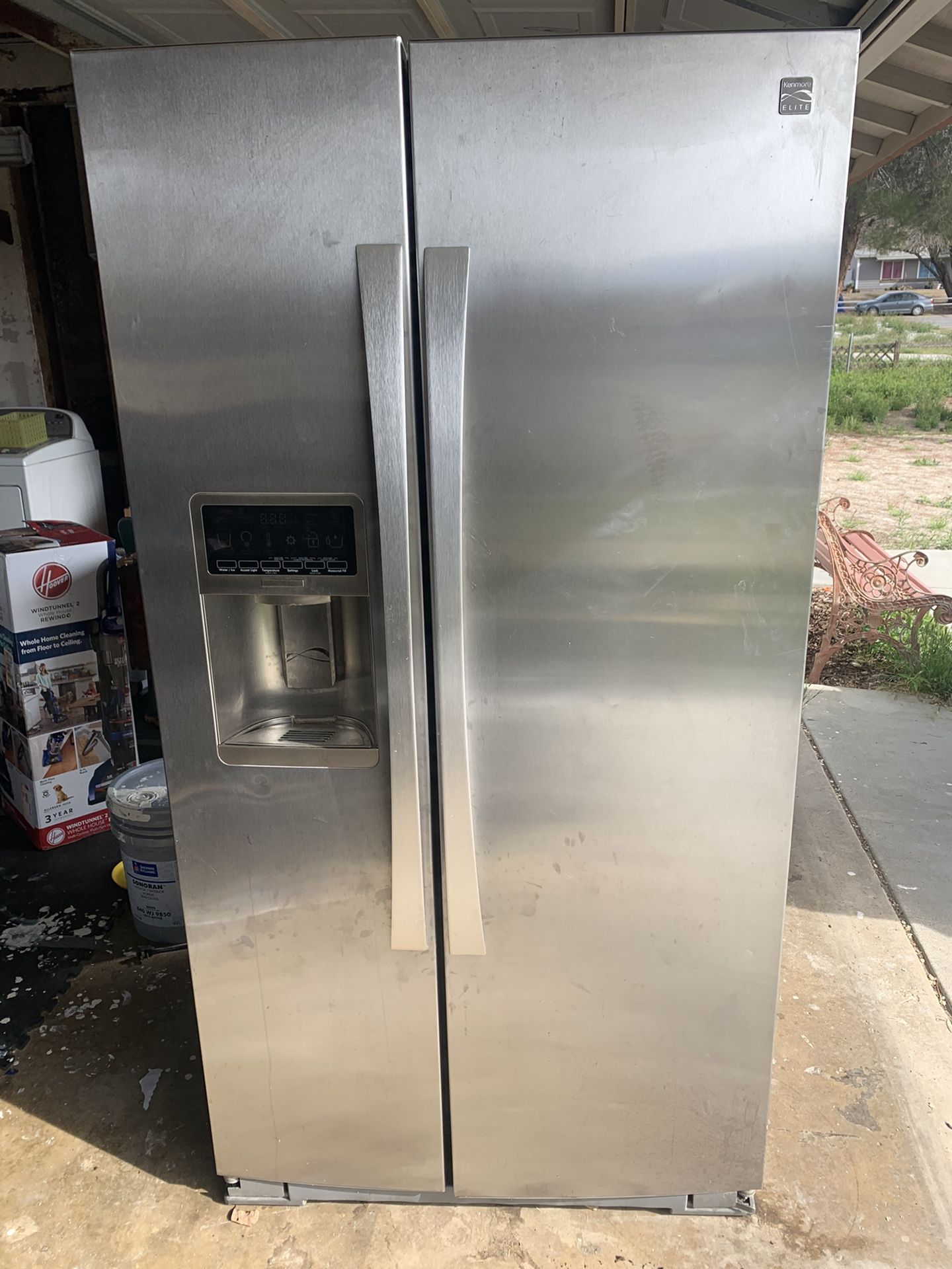 Kenmore Elite side-by-side refrigerator ( serial# 10651173310 ) for ...