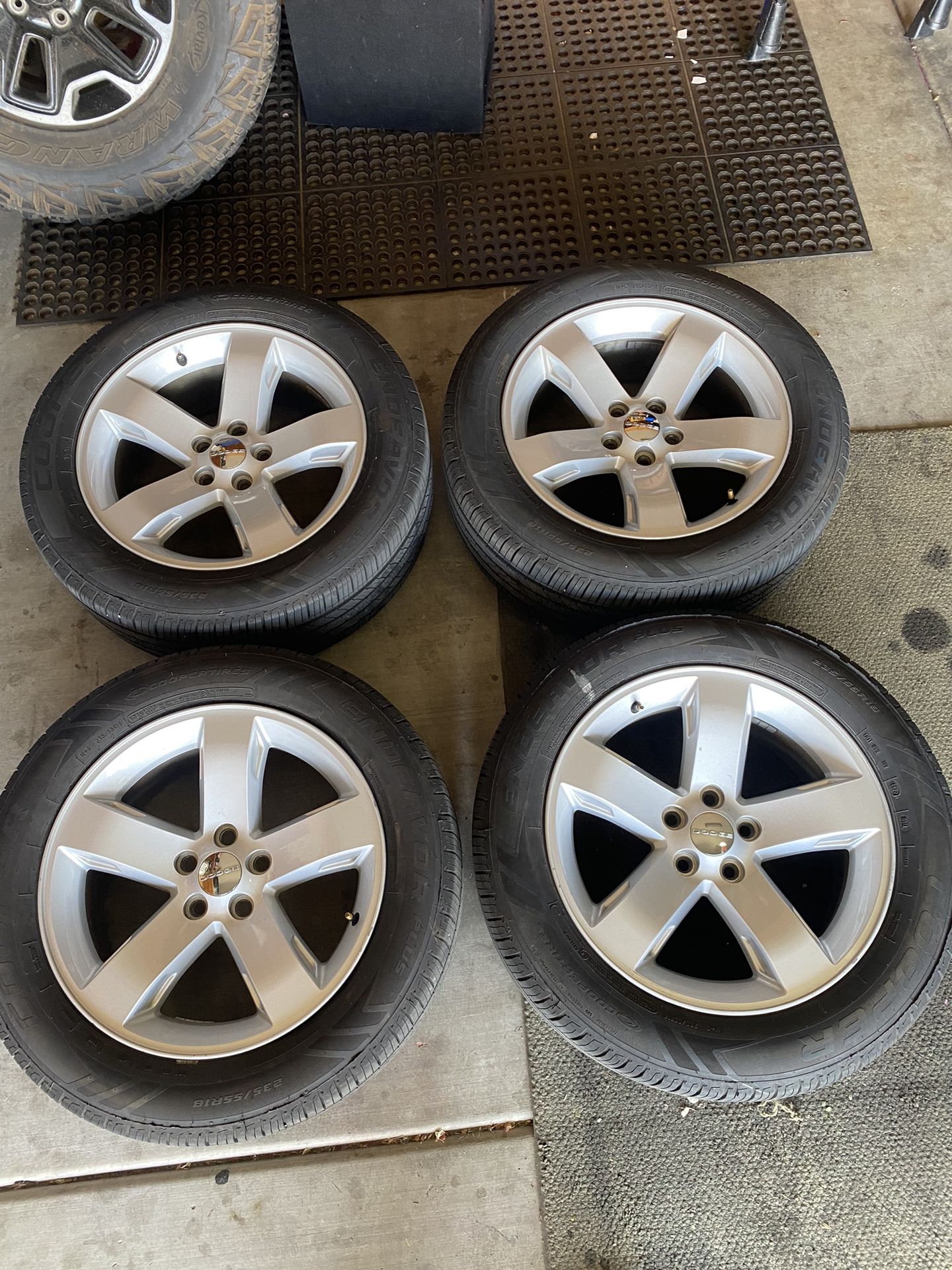 (4) Dodge Challenger Rims. Aluminum. 18x7.5 for Sale in Avondale, AZ ...