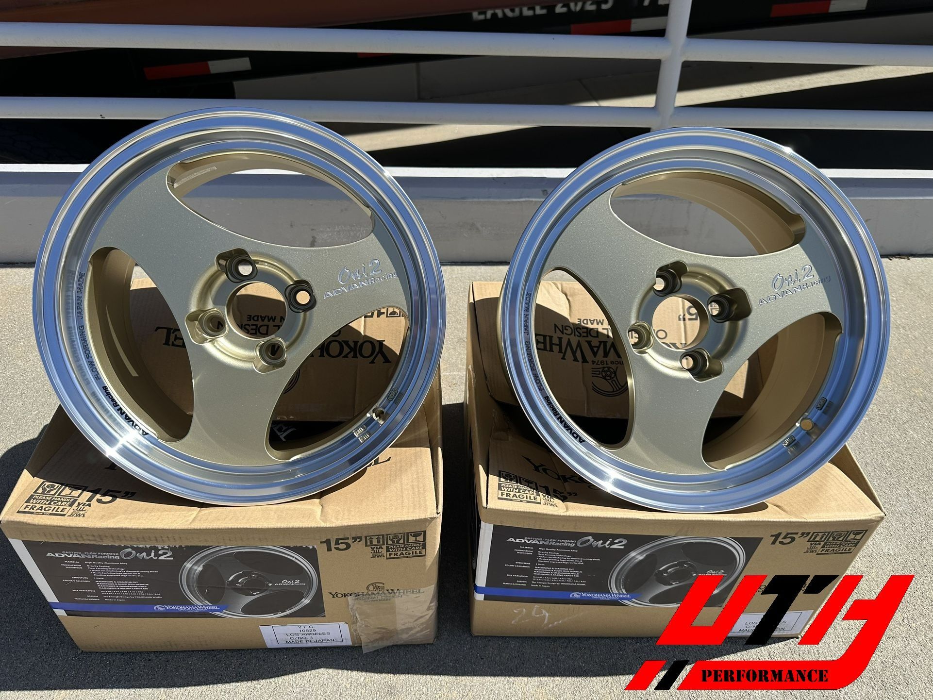 ADVAN RACING Oni 2 15x8 4x100+30 WHEEL RIM CIVIC FIT CRX INTEGRA MIATA ...