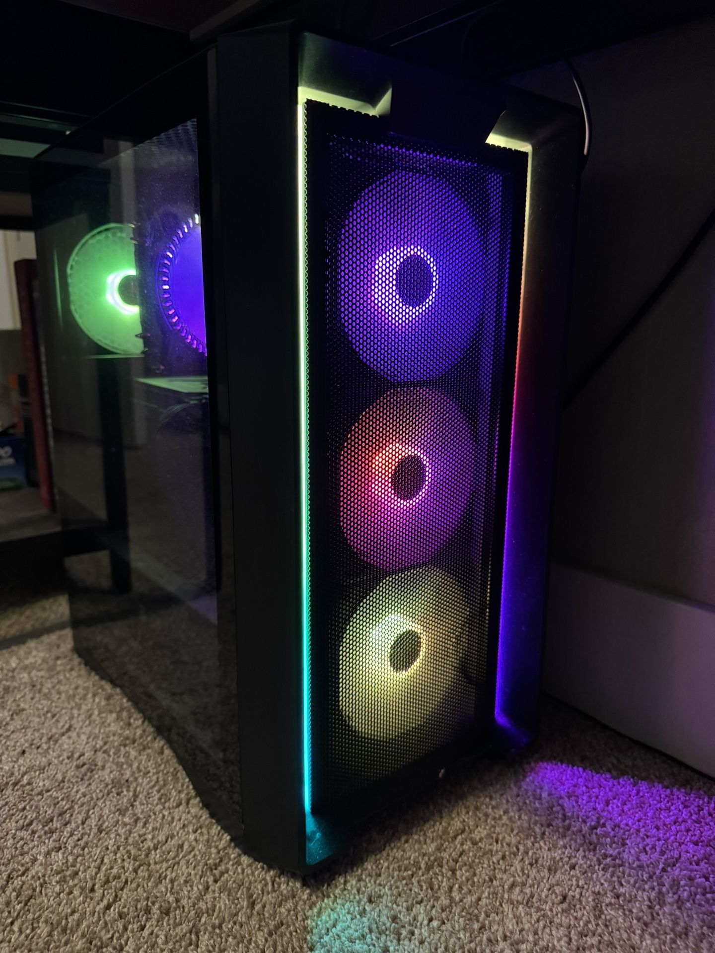 MOVING IN 3 DAYS | CUSTOM PC | GPU NVIDIA RTX 4070 | RGB | DUAL MONITOR ...