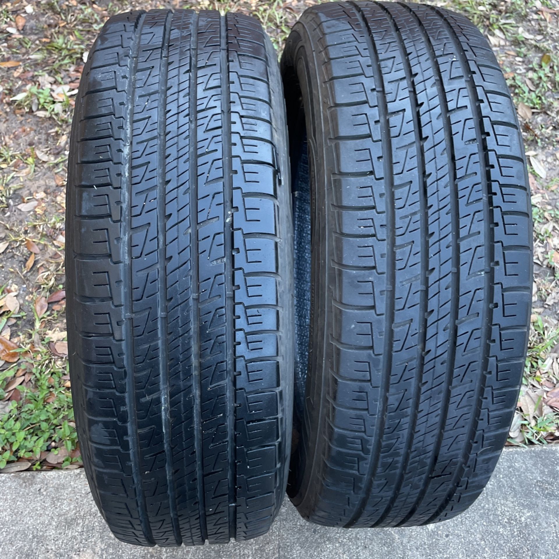 2 Excellent Used Tires 215/65/17 for Sale in Houston, TX - OfferUp