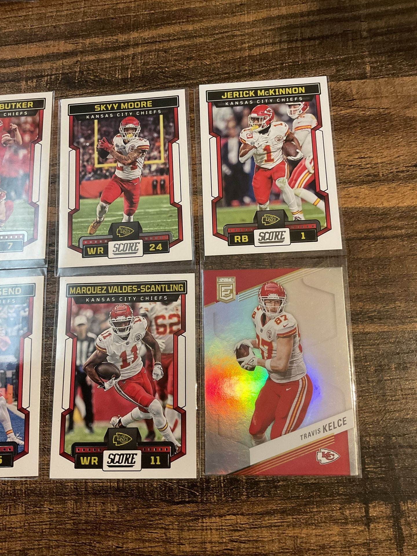 10 Different 2023 Kansas City Chiefs Football Cards With Mahomes, Kelce ...